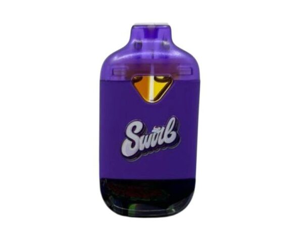 Swirl Disposable THC Dual Vape | Milky Way x Grape Gas (2g Indica)
